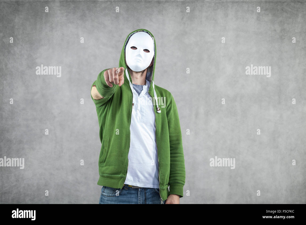 Man in terrible face mask hi-res stock photography and images - Alamy