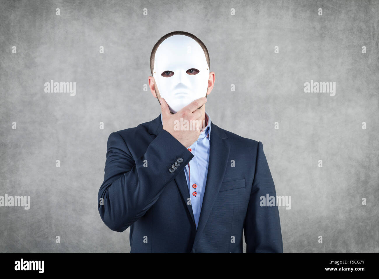 Stranger personality mask hi-res stock photography and images - Alamy