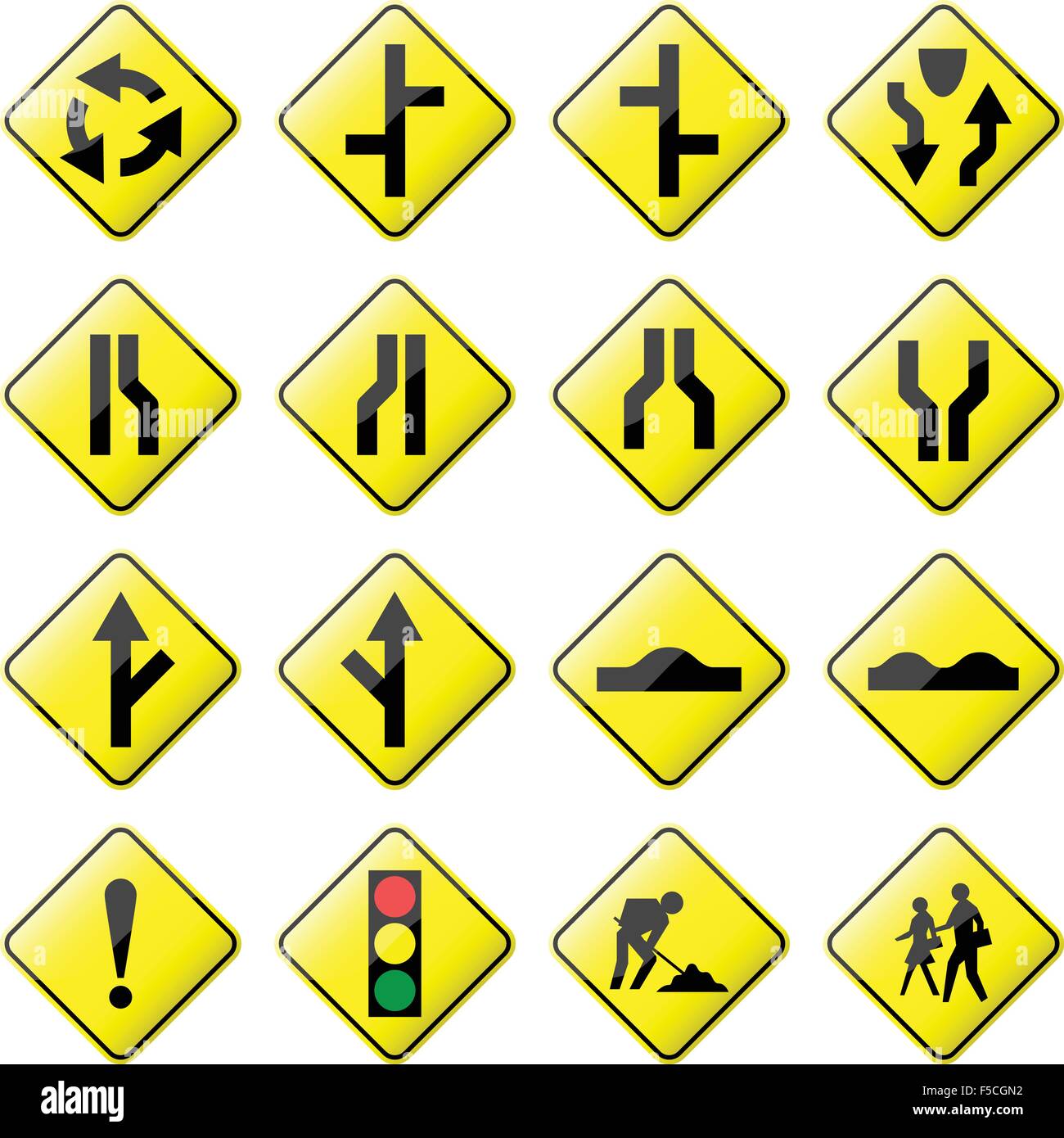 Pedestrian crossing sign vector hi-res stock photography and images - Alamy