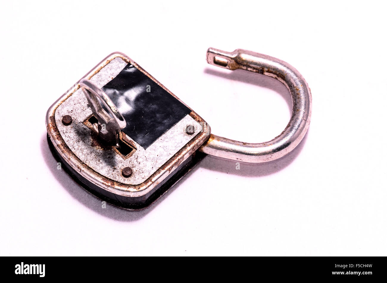 Old Antique Vintage Padlock Stock Photo - Alamy