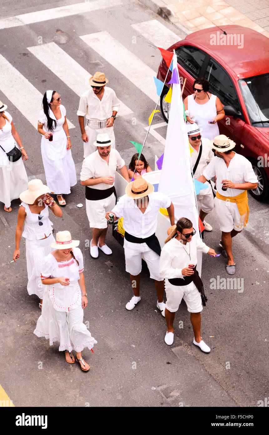Typical Romeria Fiesta Party Stock Photo - Alamy