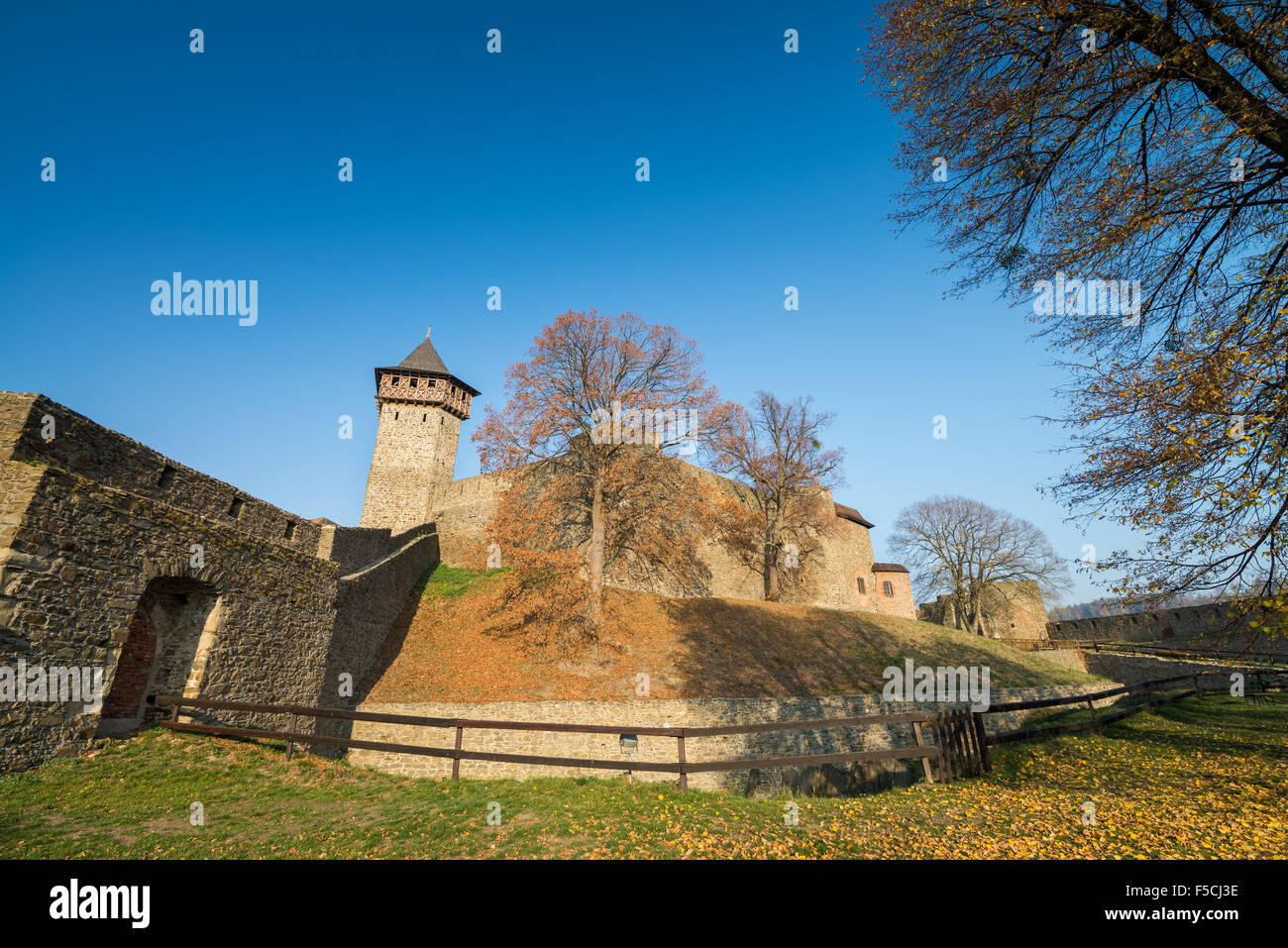 Castle Helfstýn, Czech Republic, Europe Stock Photo - Alamy