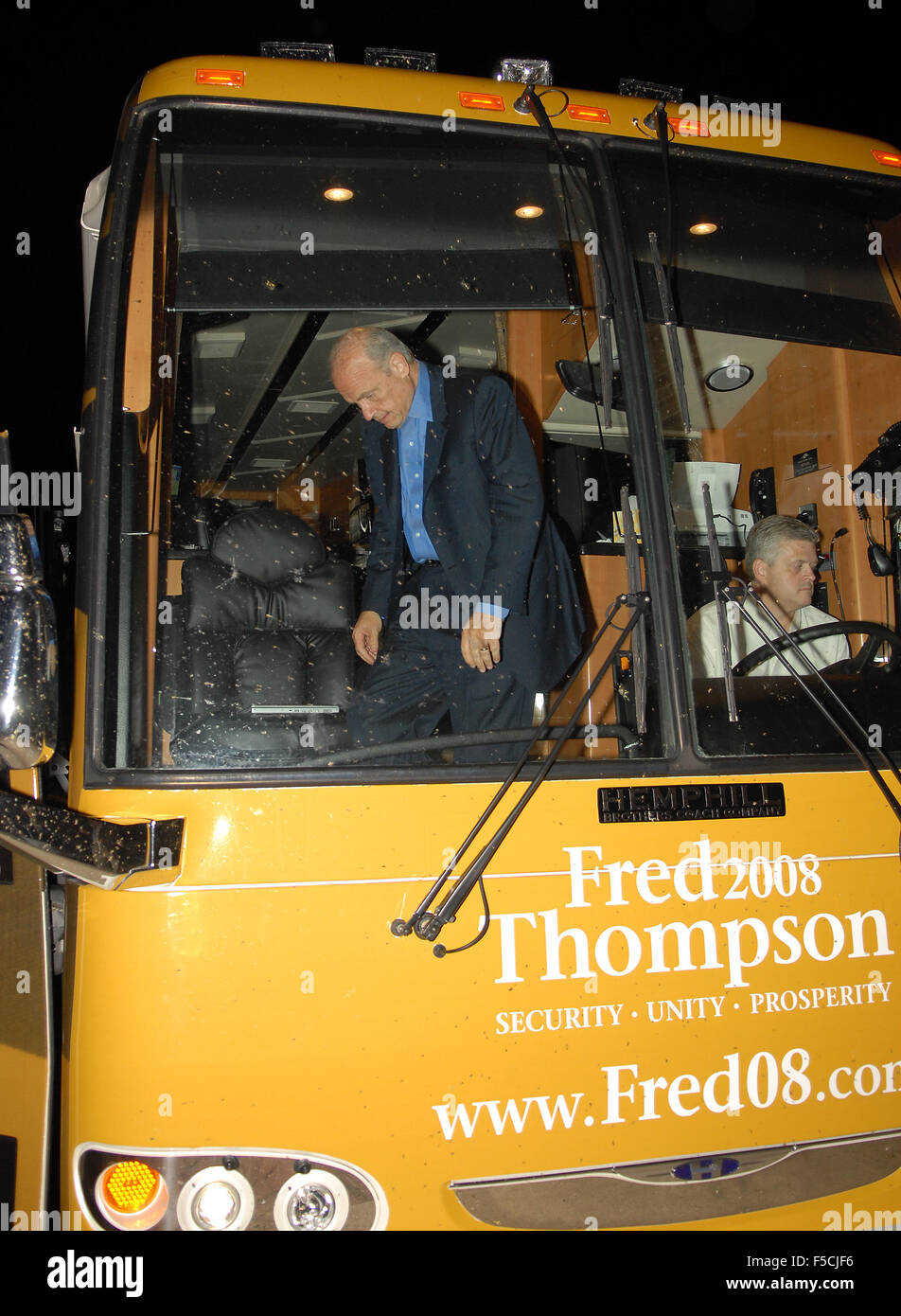 In this file photo, former United States Senator Fred Thompson ...