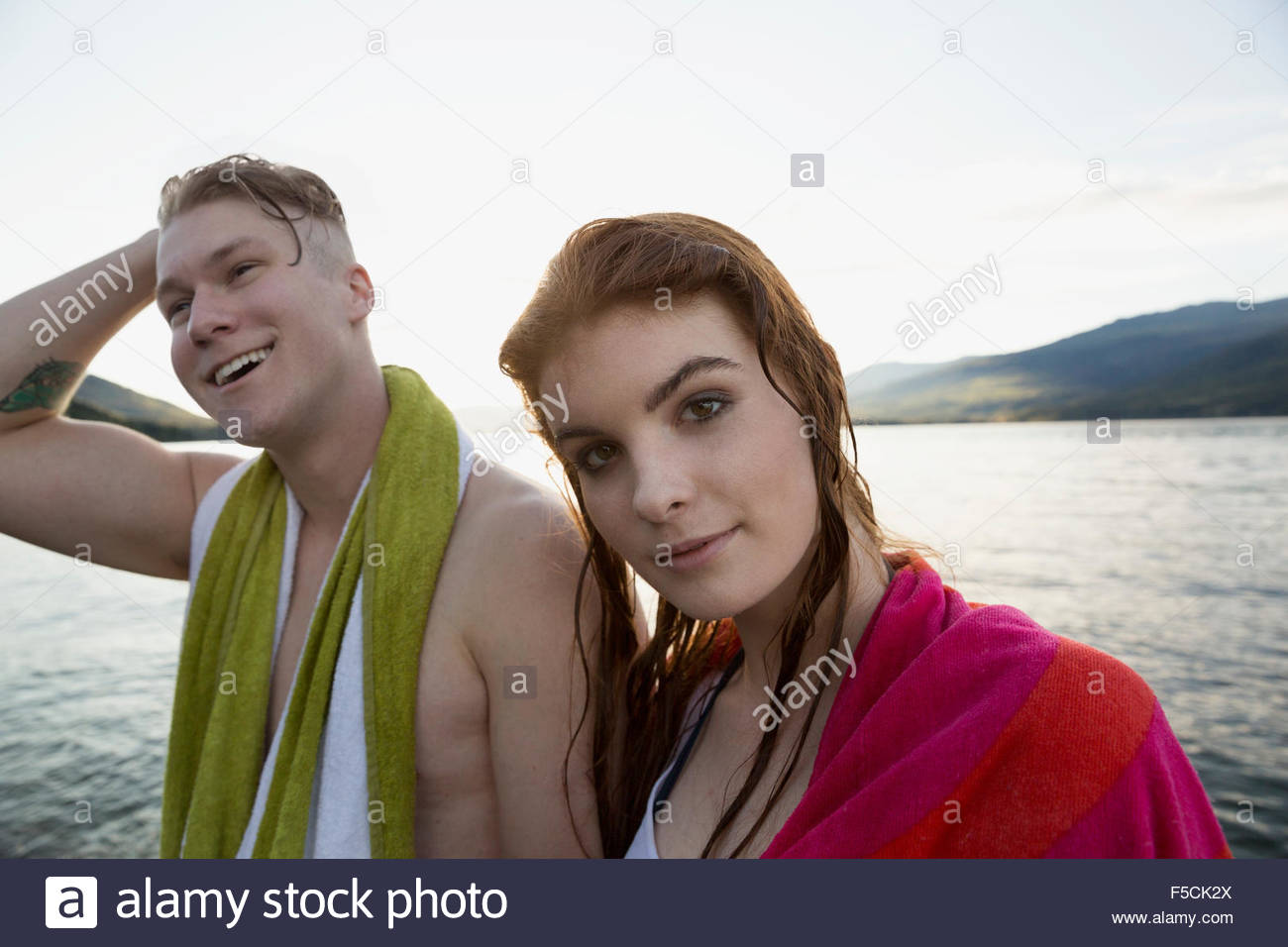 Wet portrait hi-res stock photography and images - Alamy