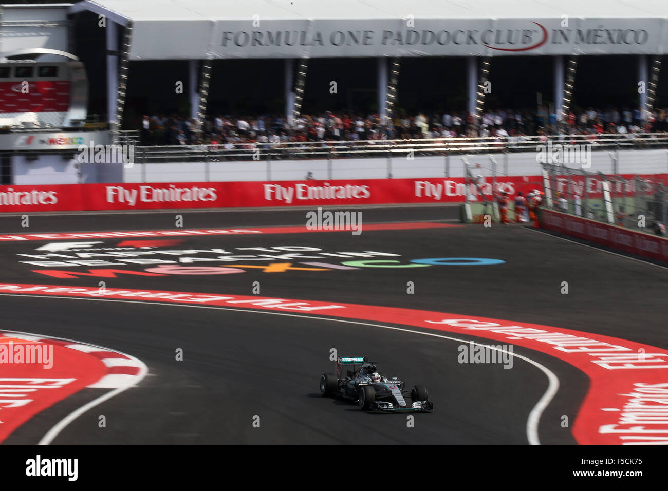 Lewis hamilton 2015 mexico hi-res stock photography and images - Alamy