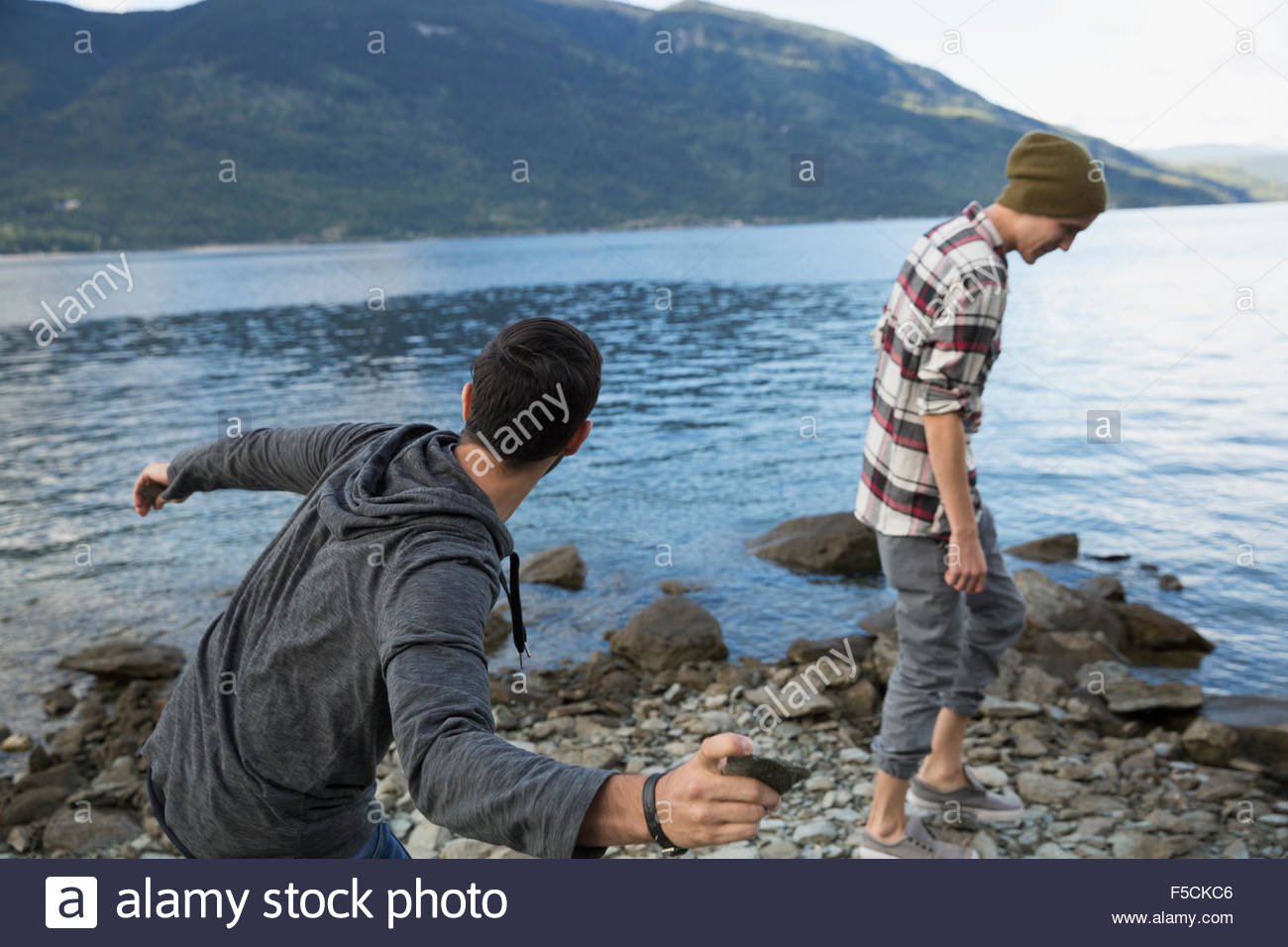 Stone Throwing Stock Photos & Stone Throwing Stock Images - Alamy