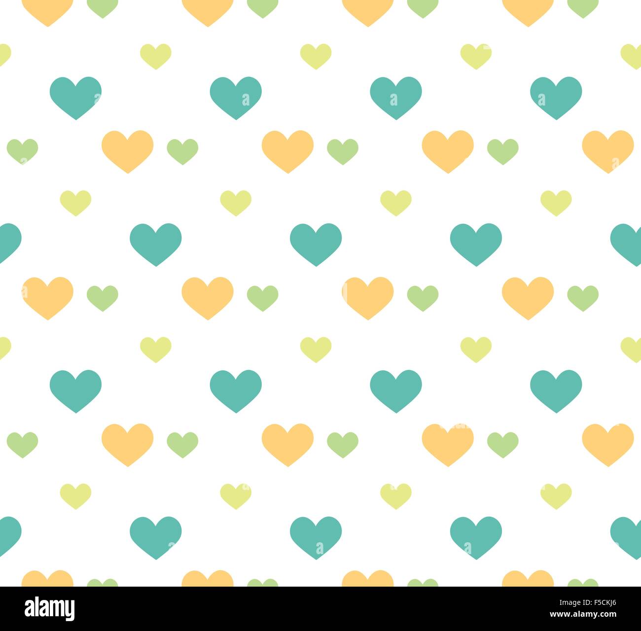 Romantic pattern with hearts. Vector illustration. Background Stock ...