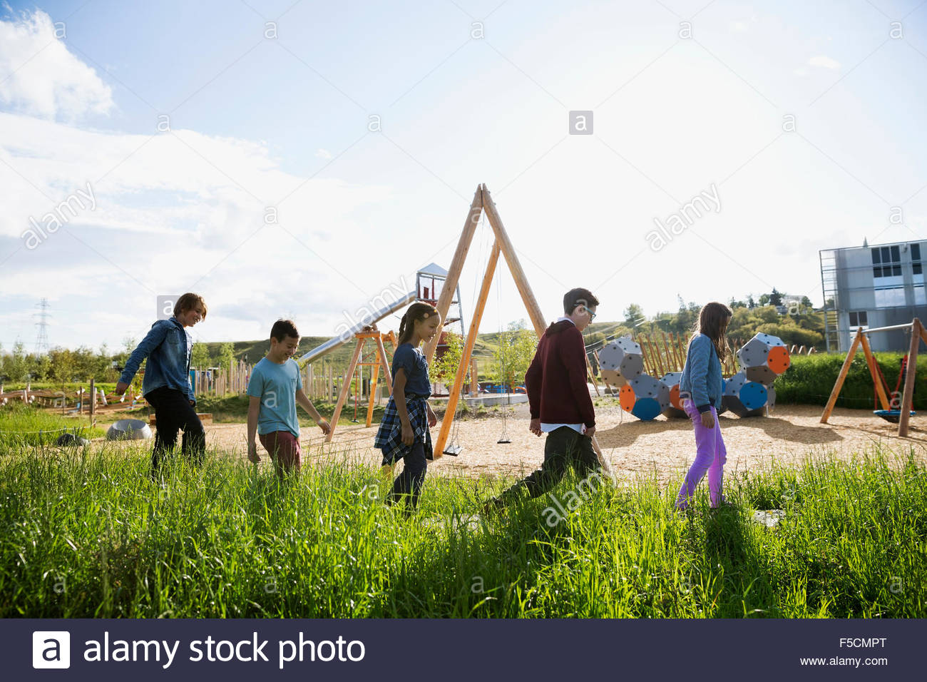 Asian children playground hi-res stock photography and images - Alamy
