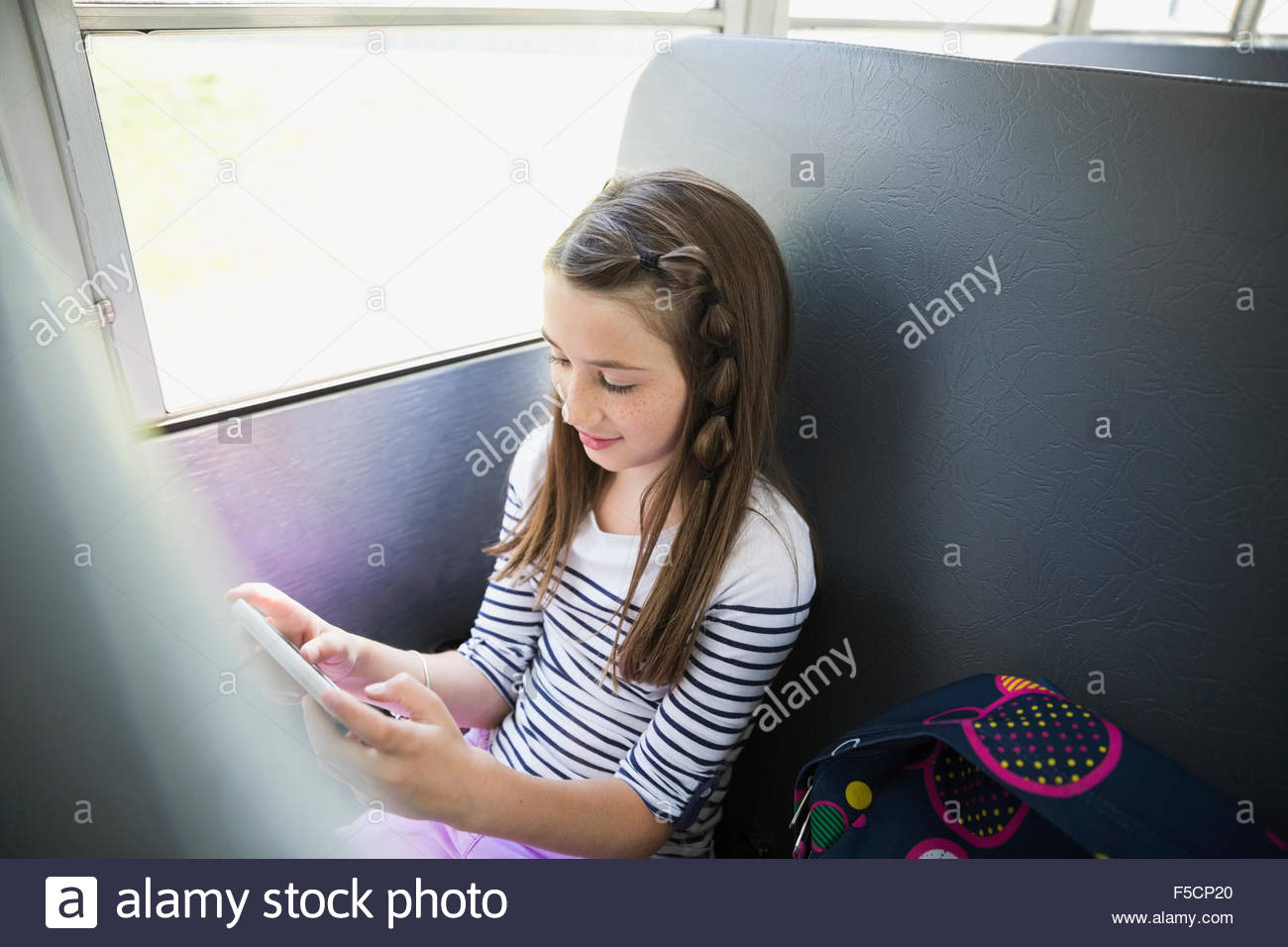 Long school bus hi-res stock photography and images - Alamy