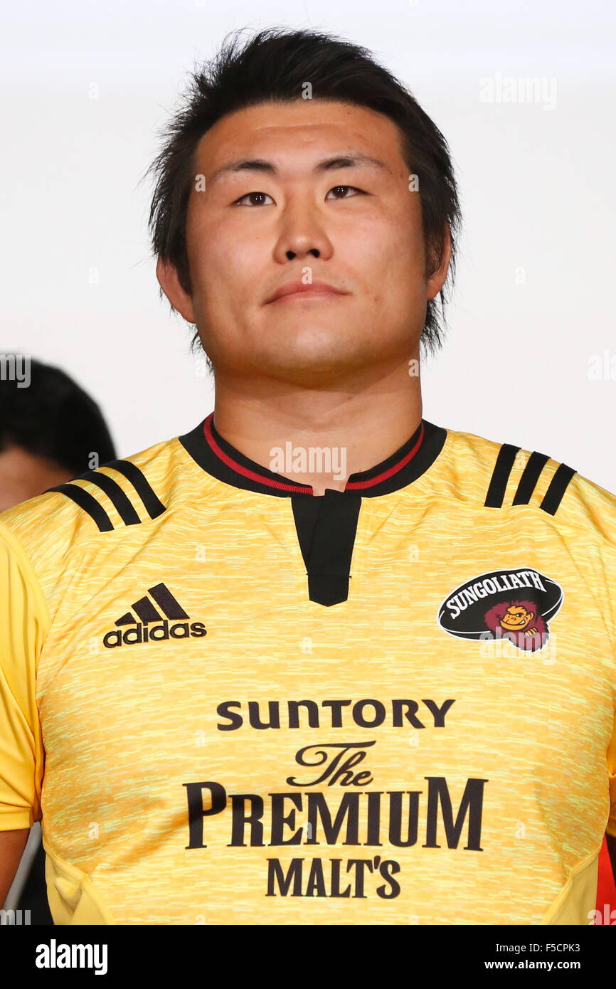 Tokyo, Japan. 2nd Nov, 2015. Shinya Makabe (Sungoliath) Rugby : Japan ...