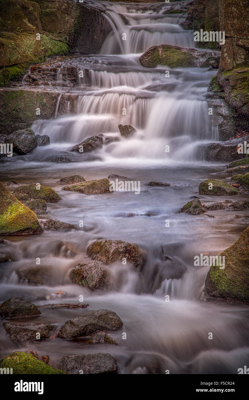 Derbyshire waterfall hi-res stock photography and images - Alamy