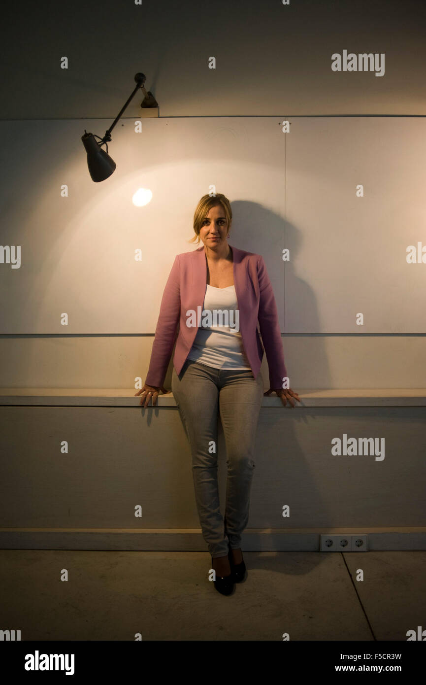 Tania Sanchez, Spanish politician, in Madrid, Spain Stock Photo - Alamy