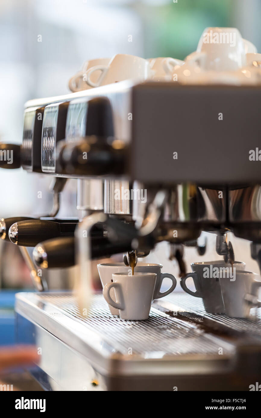 Professional coffee machine hi-res stock photography and images - Alamy