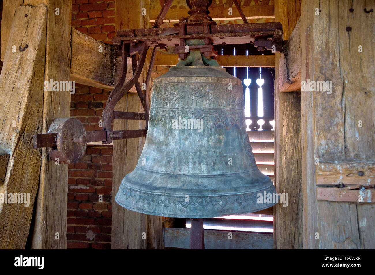 Old christian bell tower hi-res stock photography and images - Alamy