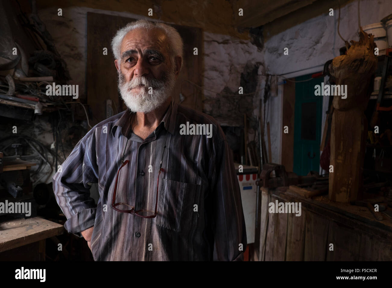 Middle aged greek man in hi-res stock photography and images - Alamy