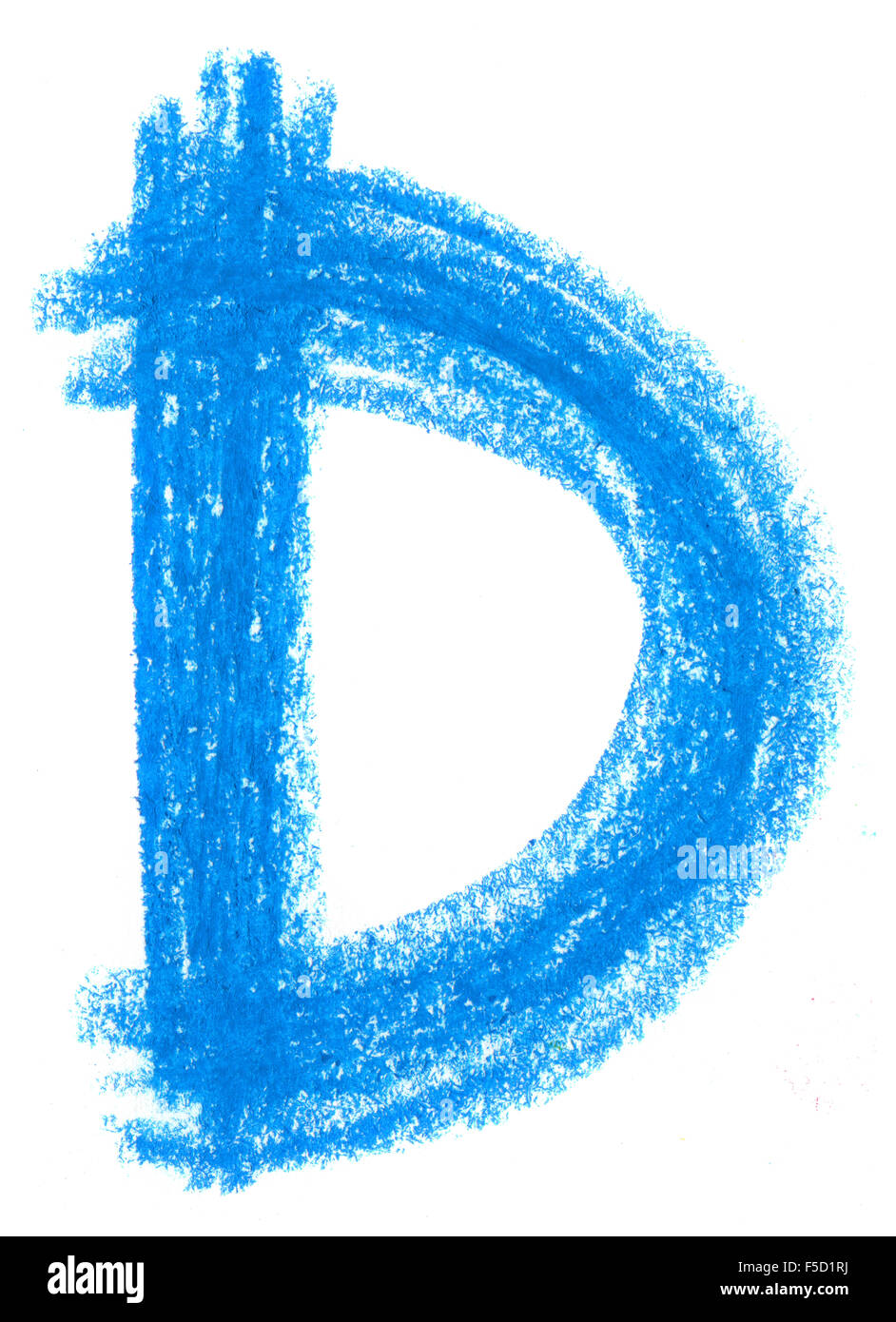 Alphabet pastel on white background Stock Photo - Alamy