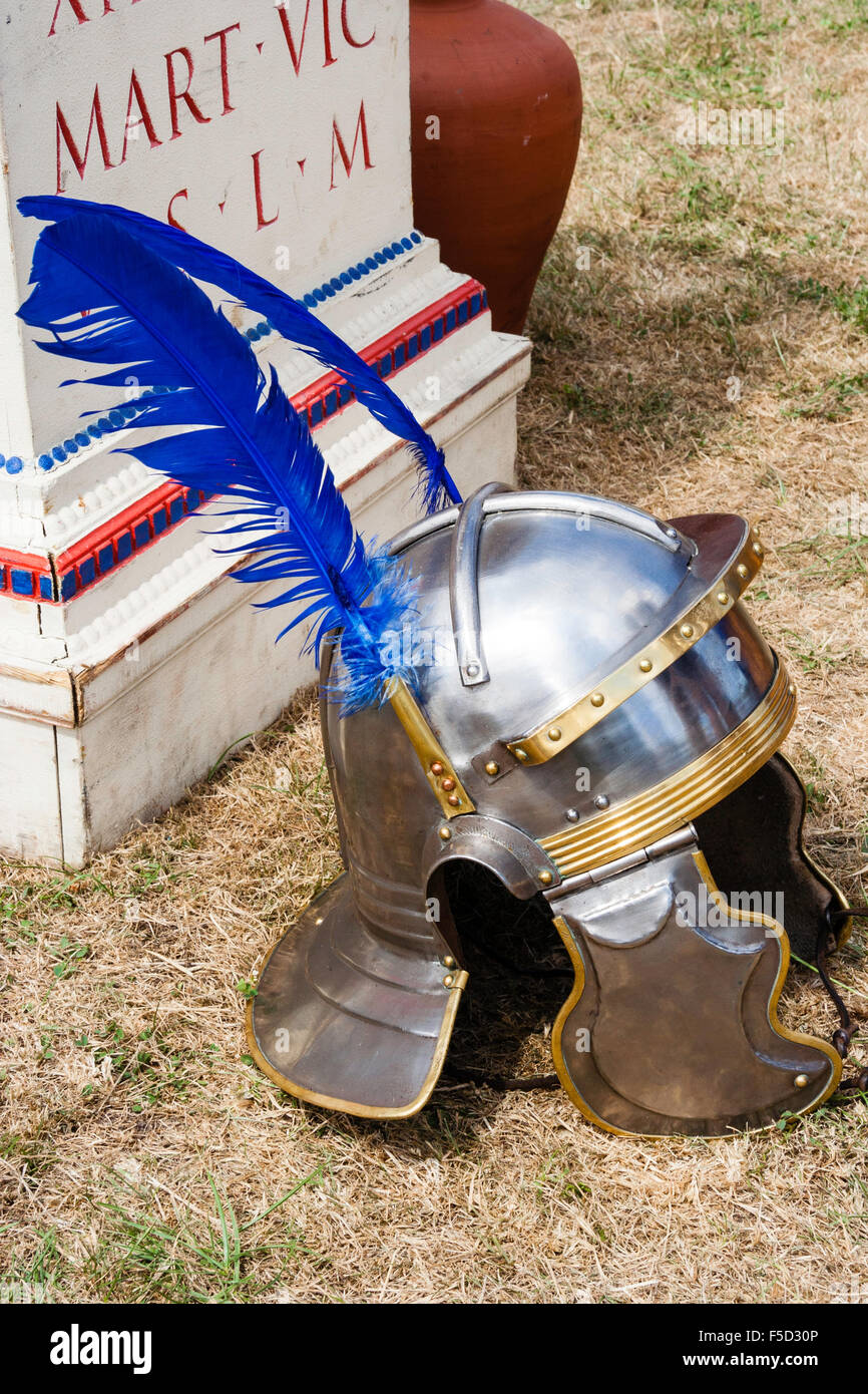 Imperial gallic style helmet hi-res stock photography and images - Alamy