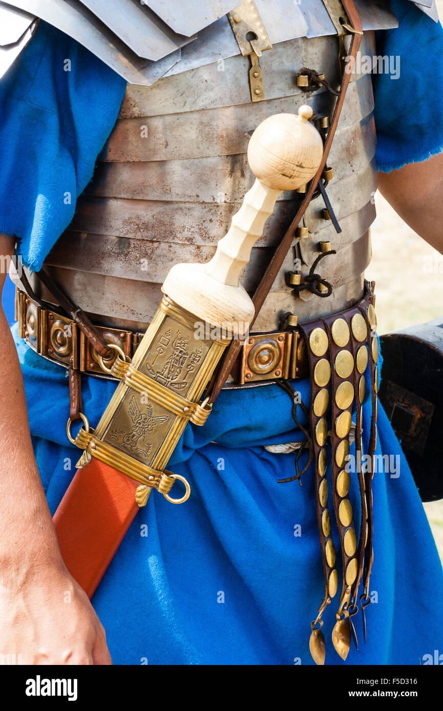 Roman soldier gladius sword hi-res stock photography and images - Alamy