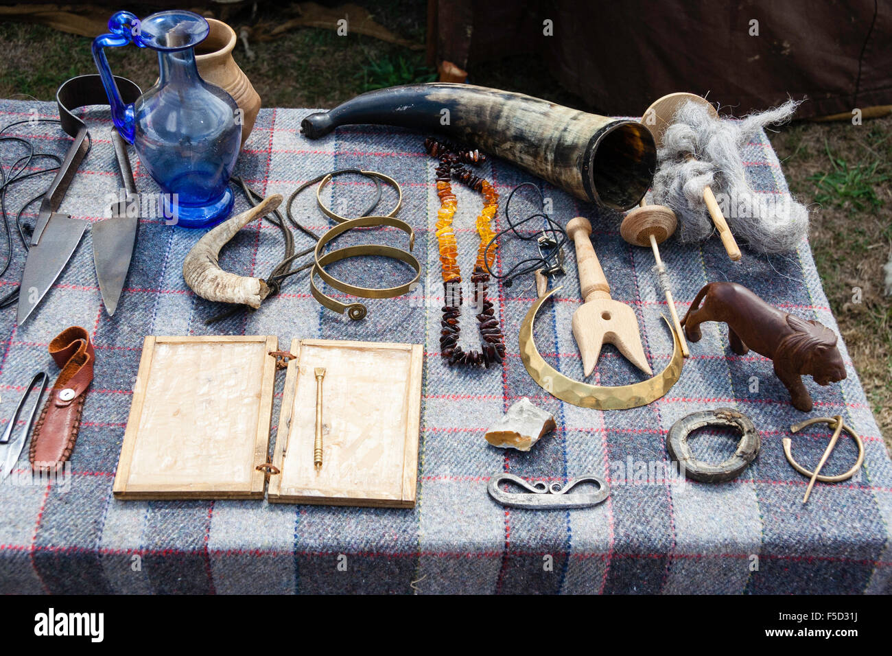 England, Richborough Roman castle, Rutupiae. Living history Roman Day ...