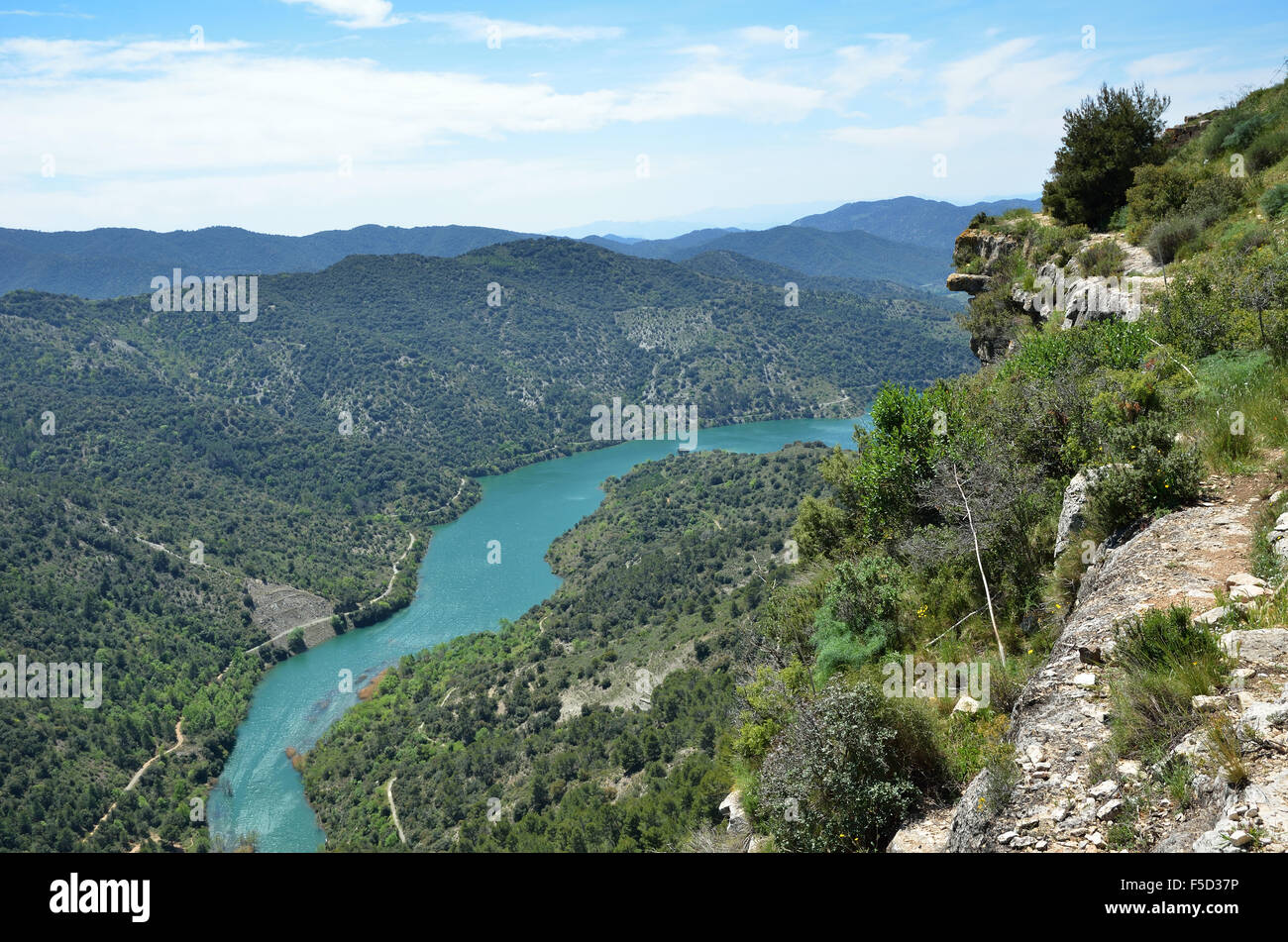 Siurana's surroundings in the Prades mountains Stock Photo - Alamy