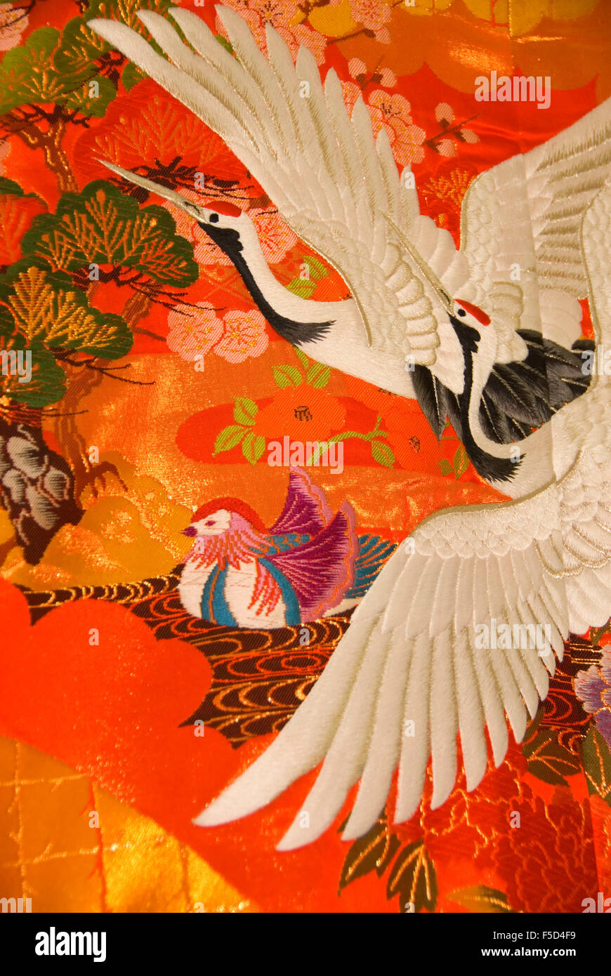 Japanese kimono detail, World Beat Festival, Riverfront Park, Salem ...