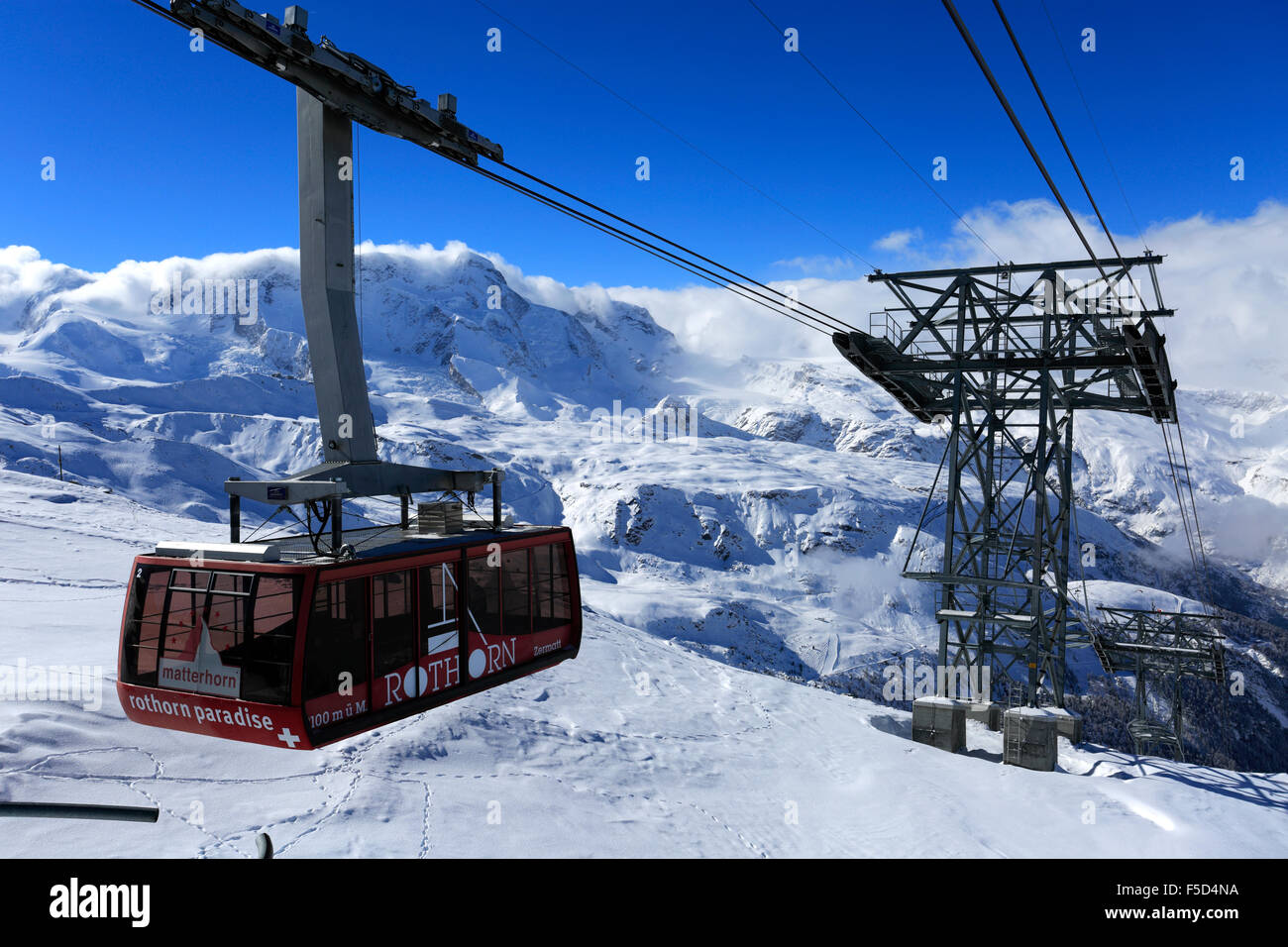 Zermatt Cable Cars High Resolution Stock Photography and Images - Alamy