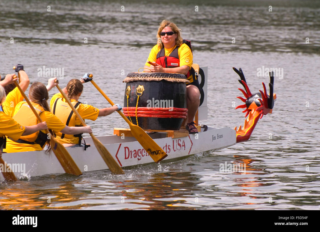 Dragon Boat Race, World Beat Festival, Riverfront Park, Salem, Oregon ...