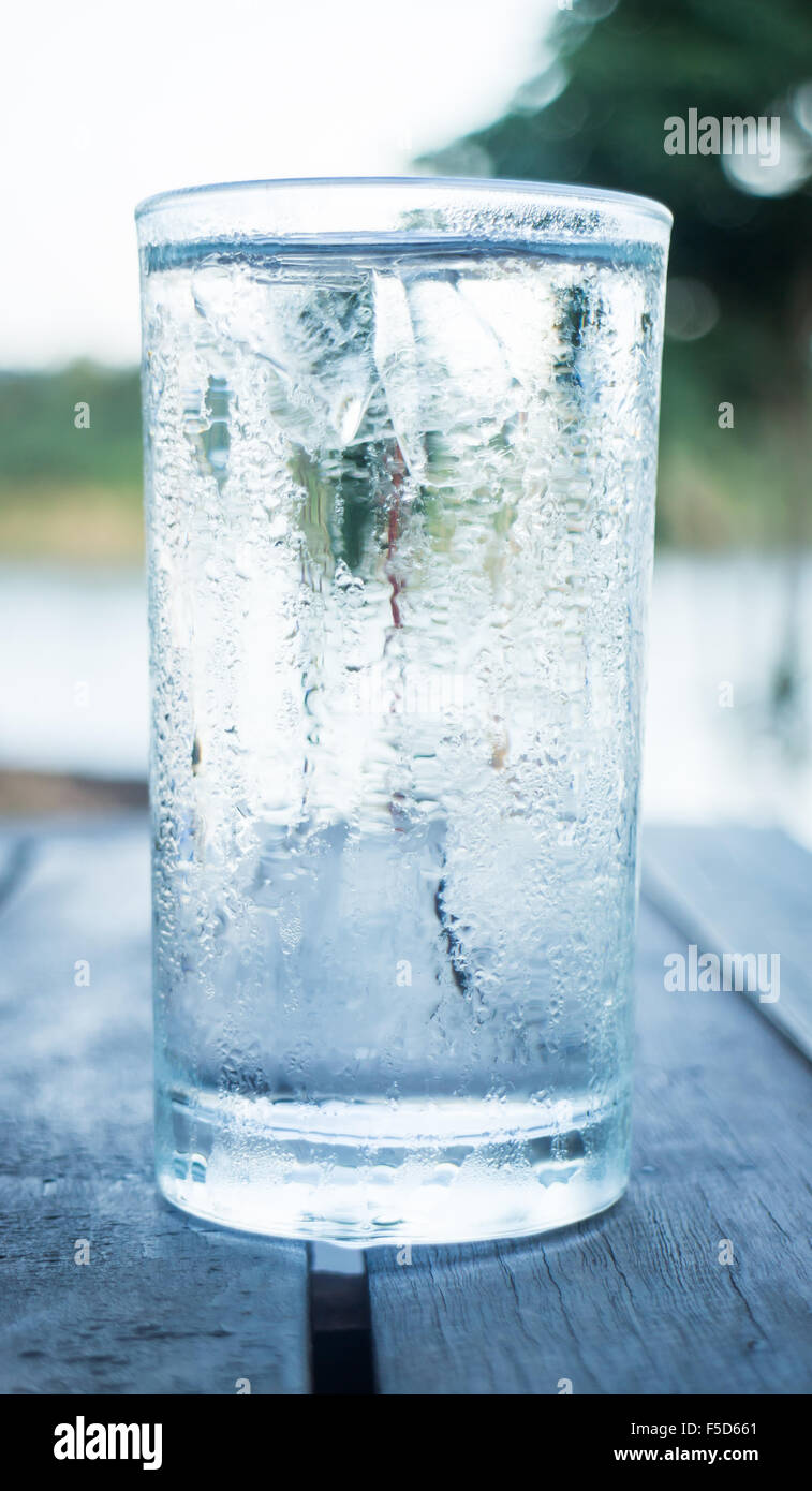 Glass of very cold water, stock photo Stock Photo - Alamy
