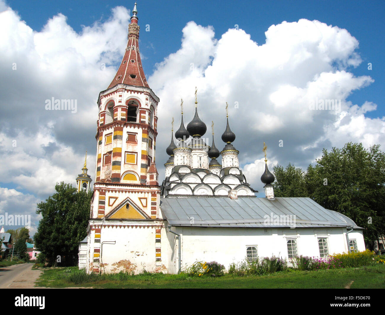 Suzdal, Russia - August 18, 2006: orthodox church. Suzdal is a famous ...