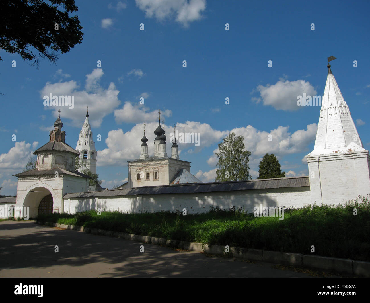 Alexandrovskiy monastery in historical town Suzdal, Russia Stock Photo ...