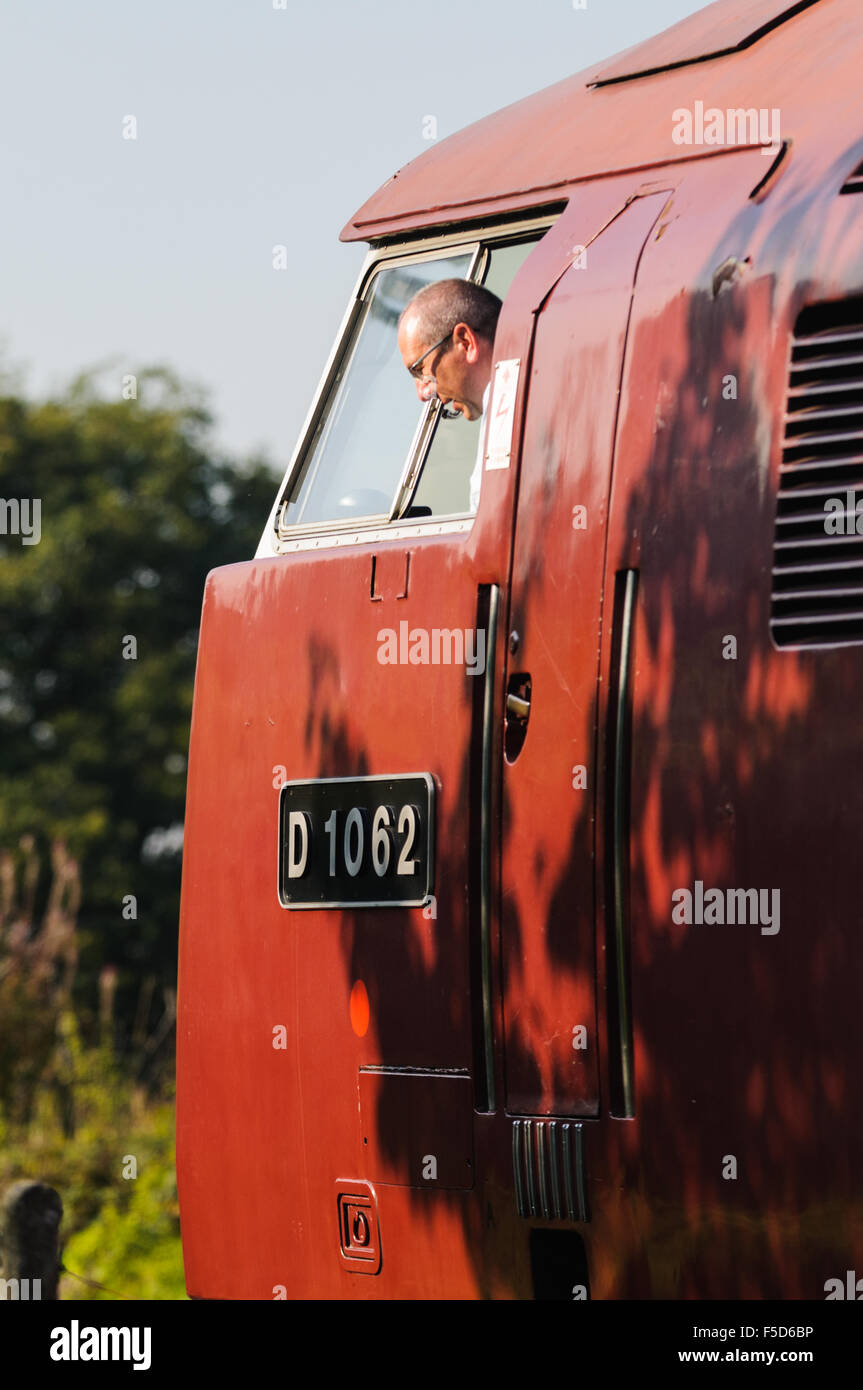 Class 52 western diesel locomotive hi-res stock photography and images ...
