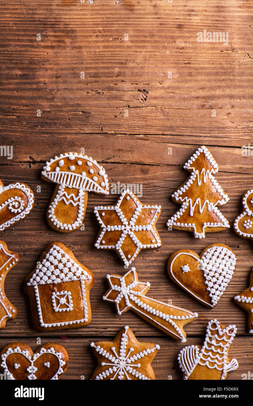Christmas composition. Studio shot Stock Photo - Alamy