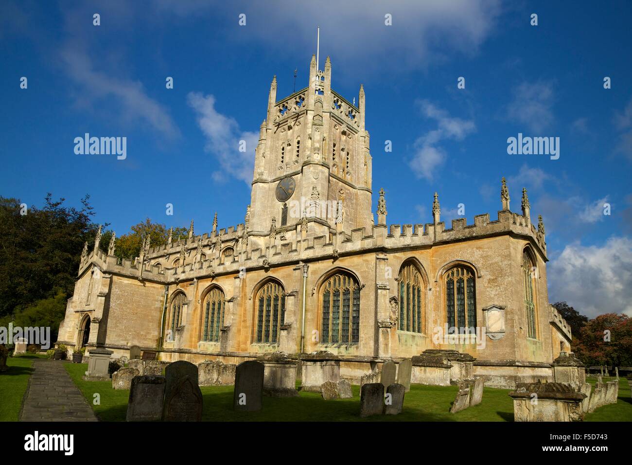 Church of St Mary the Virgin, Fairford, Cotswolds, Gloucestershire ...