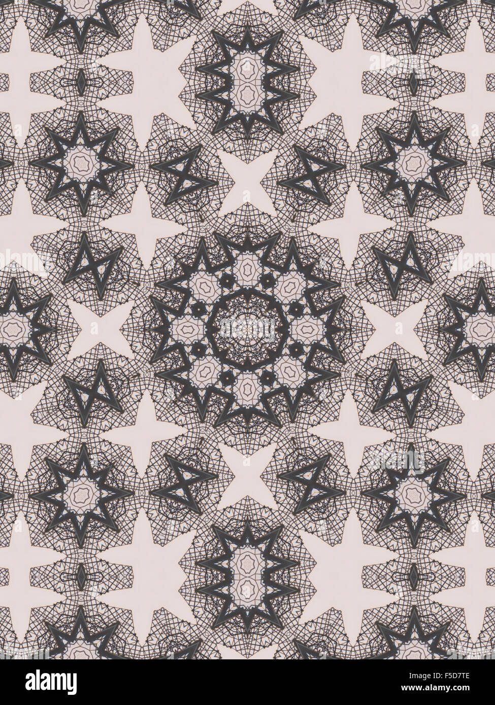 Abstract grey pattern texture, kaleidoscope seamless background Stock ...