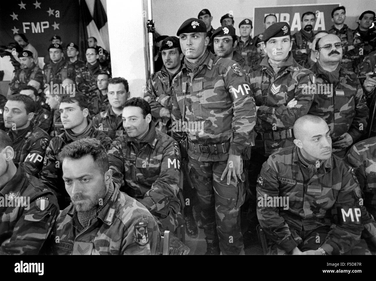 Albania, operation Alba of Italian Armed Forces after the civil war of ...
