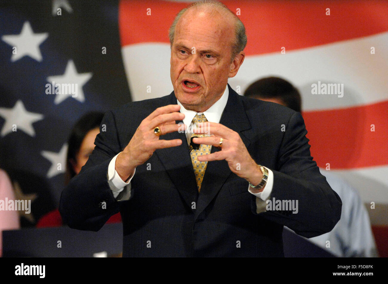 FILE PIC: Greenville, South Carolina, USA. Jan 18, 2008. FRED THOMPSON ...
