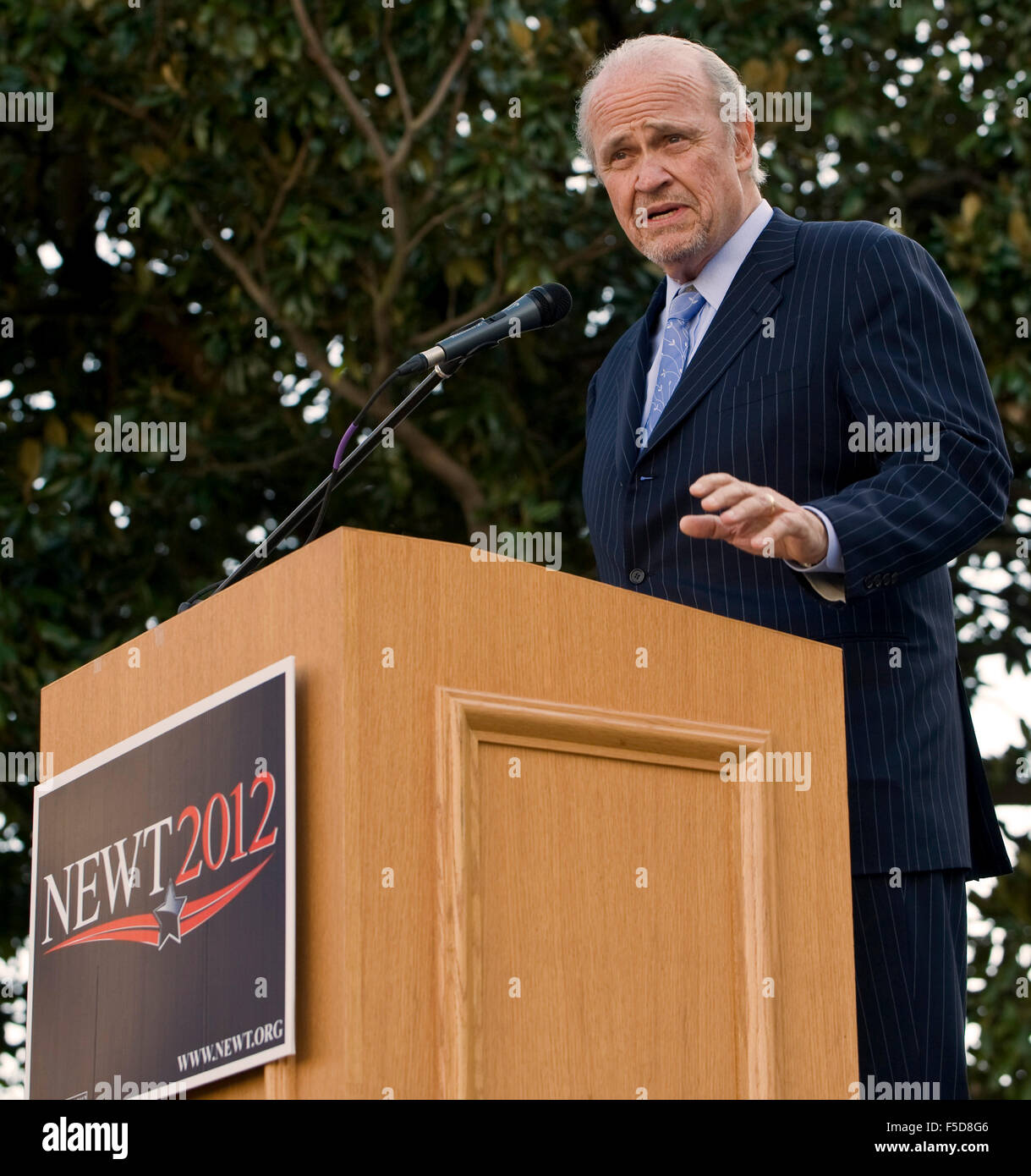 FILE PIC: Nashville, Tennessee, USA. 27th February, 2012. FRED THOMPSON ...