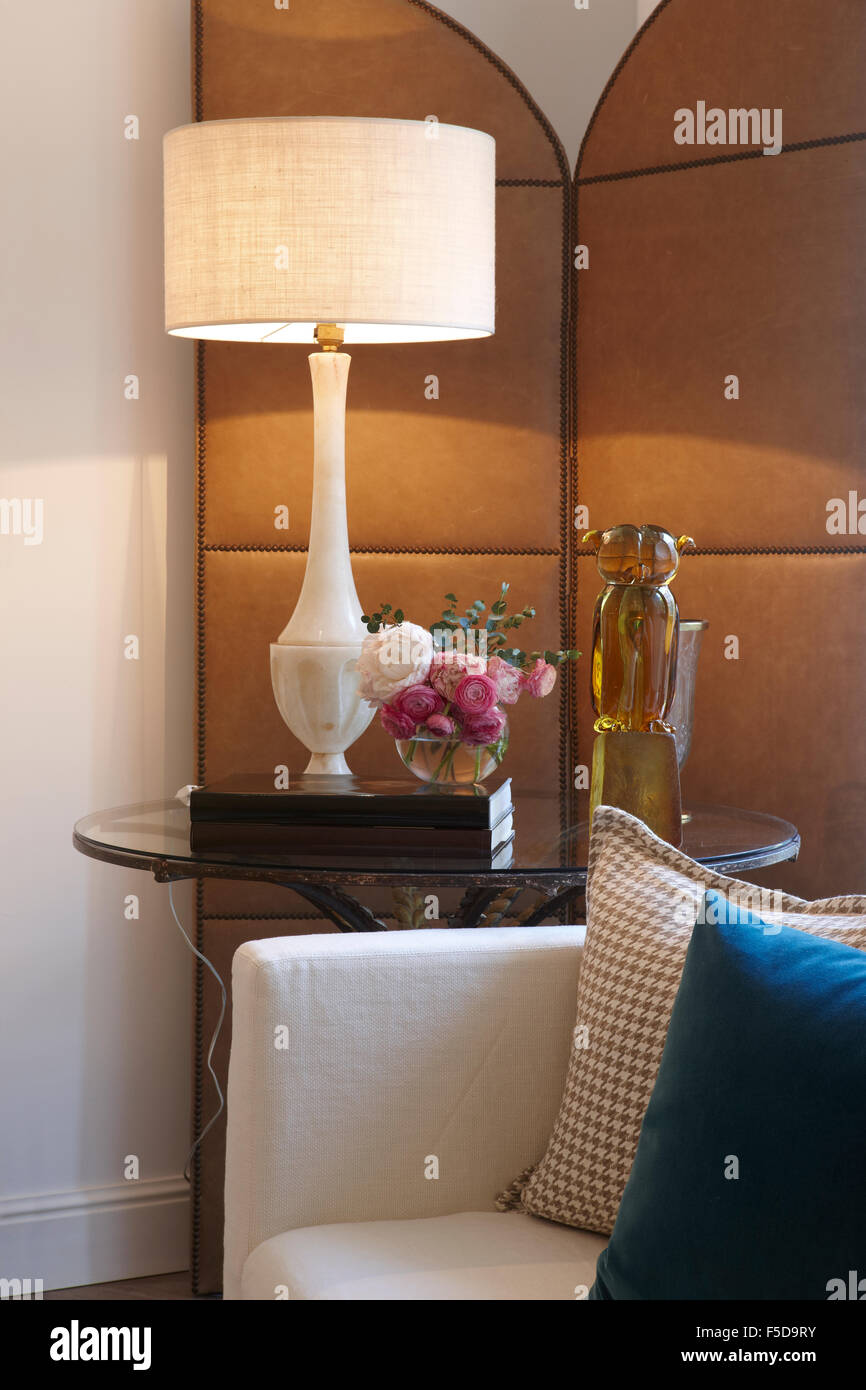 Room set detail with decoration elements vertical Stock Photo - Alamy