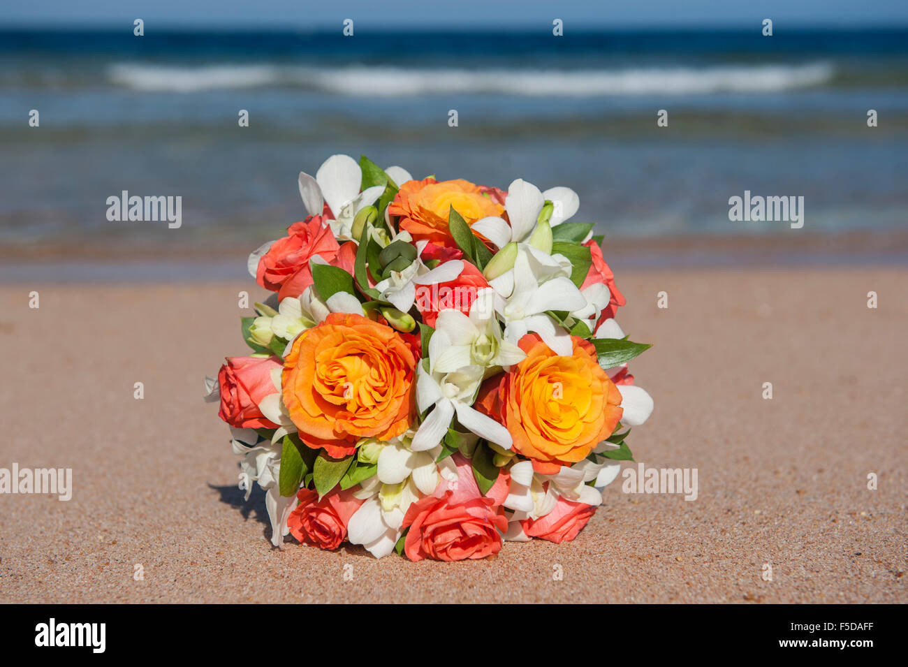 Tropical Flowers Beach