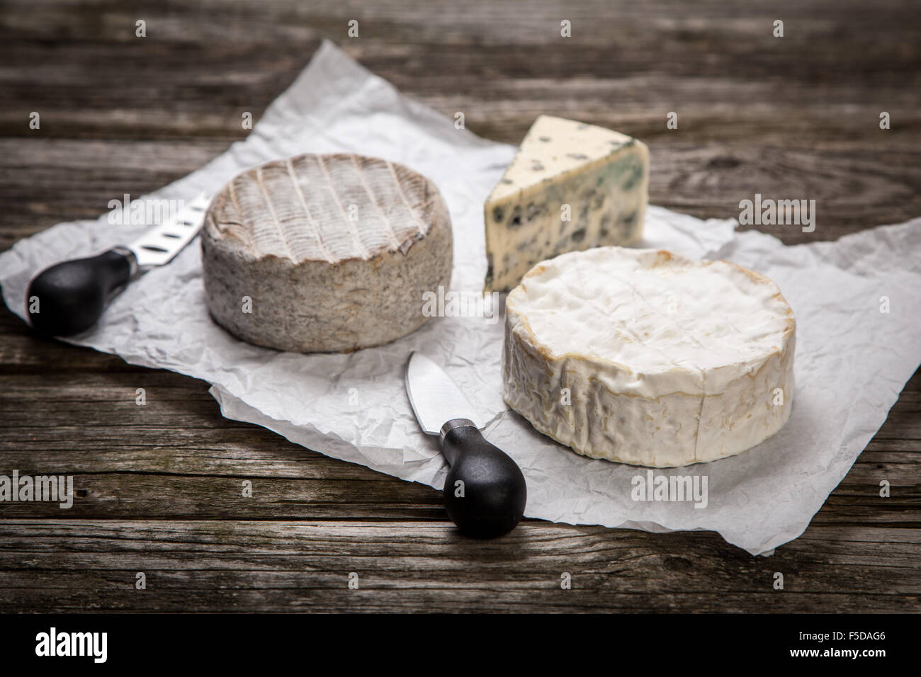 Soft french cheese Stock Photo - Alamy