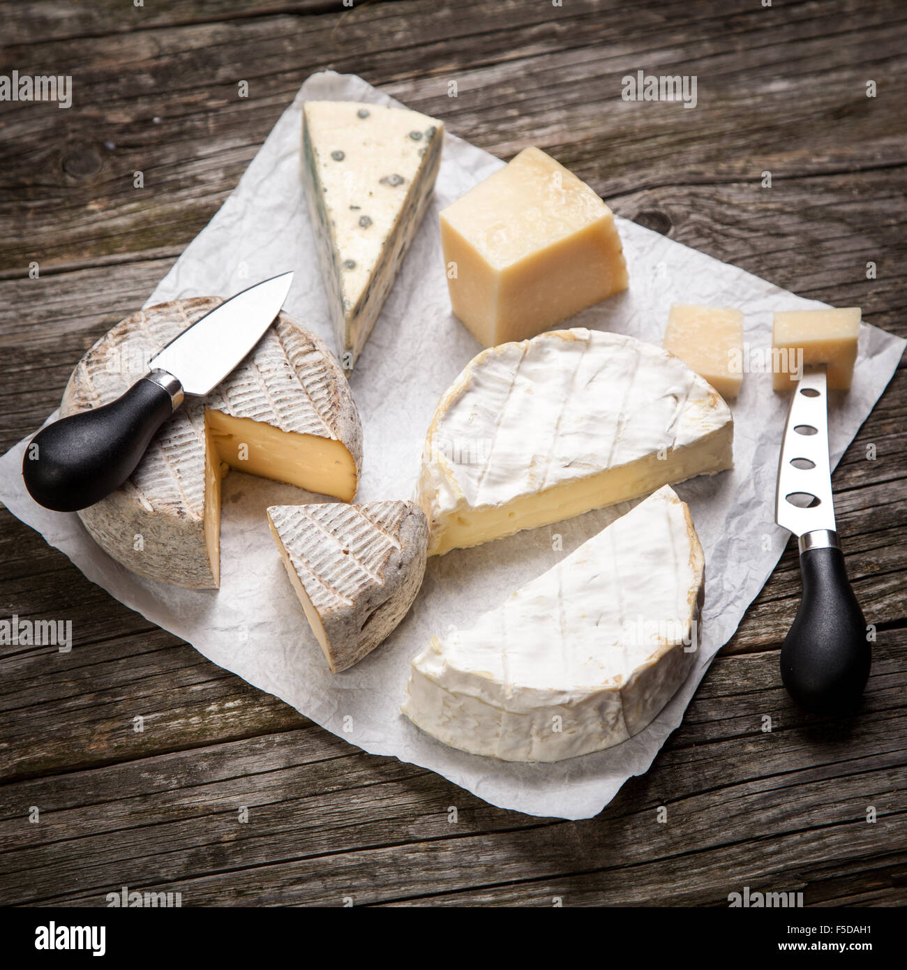 Soft french cheese Stock Photo - Alamy
