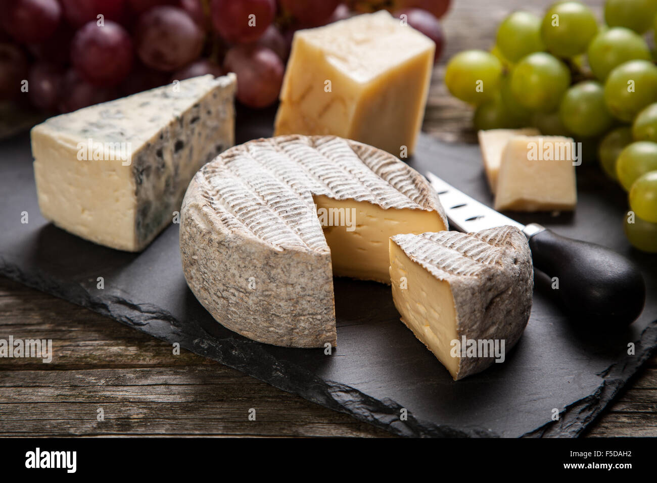 French soft cheese Stock Photo - Alamy