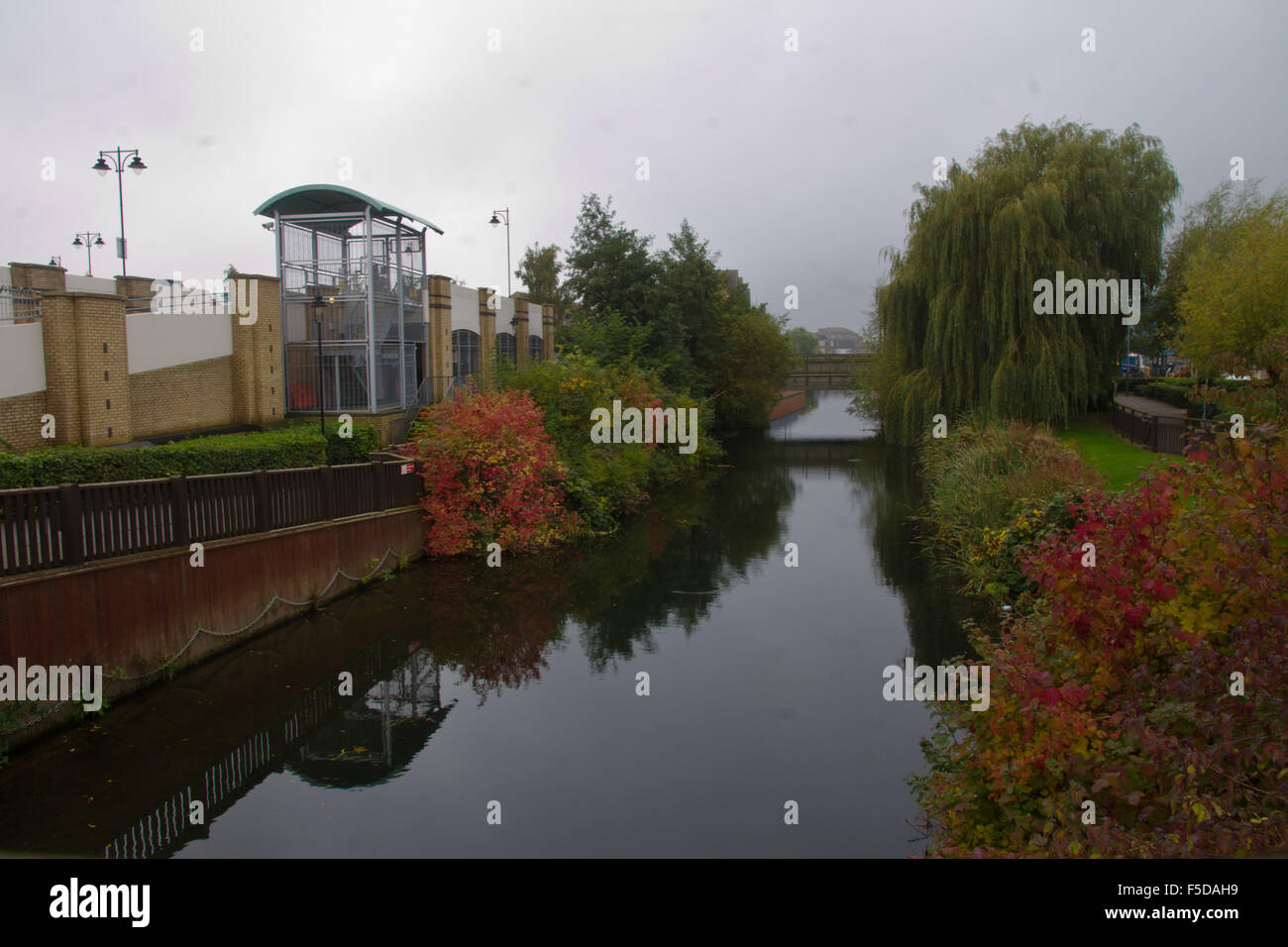 Watery Path Southwards Stock Photo - Alamy