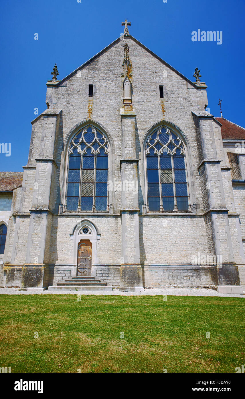 Medieval parish church in Champagne, France Stock Photo - Alamy