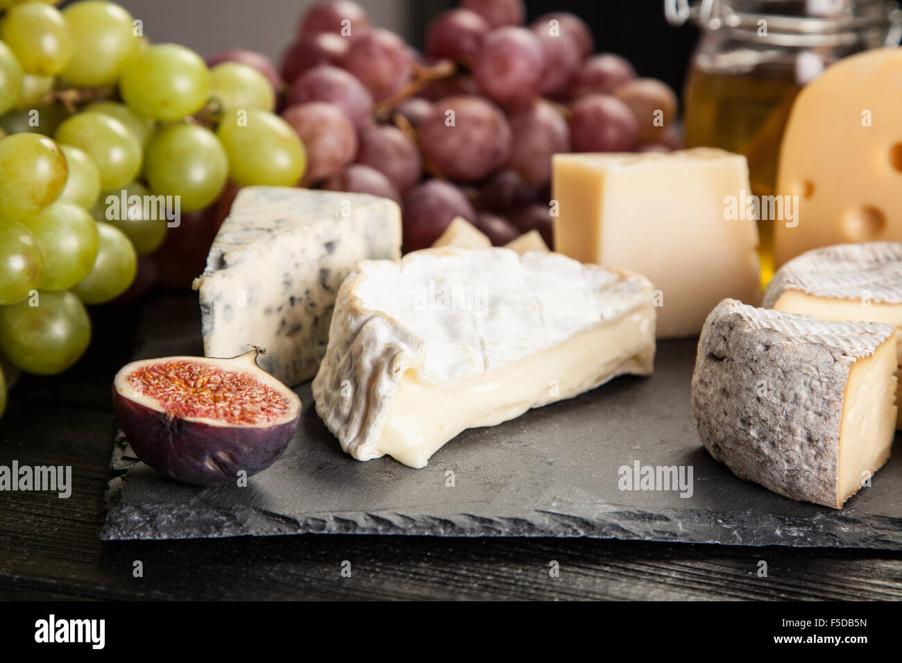 French soft cheese Stock Photo - Alamy