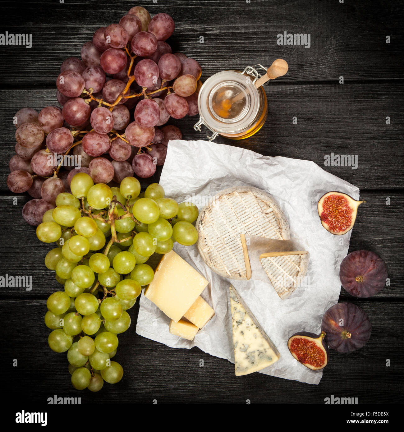 French soft cheese Stock Photo - Alamy