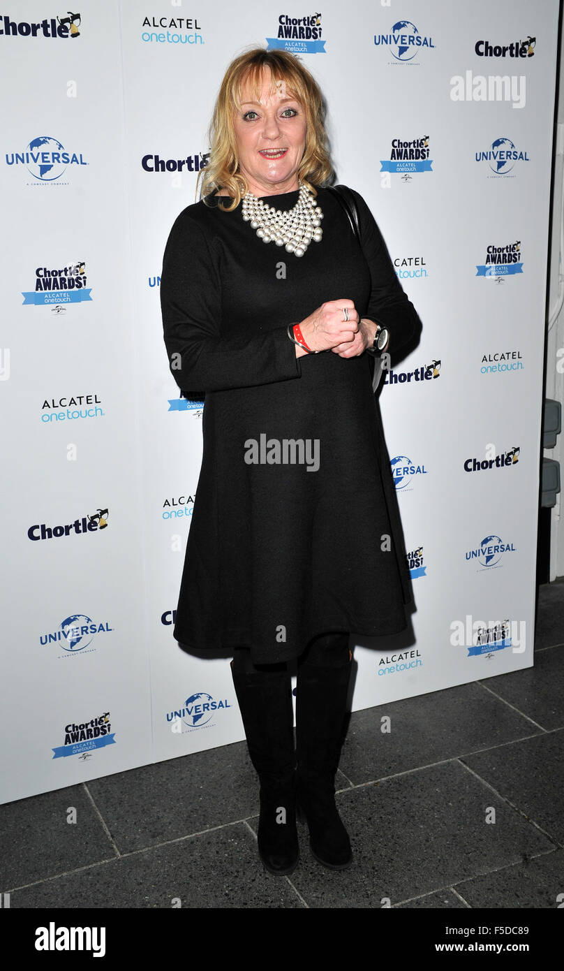London, UK. Janice Long at the Chortle Awards at Ministry Of Sound in ...