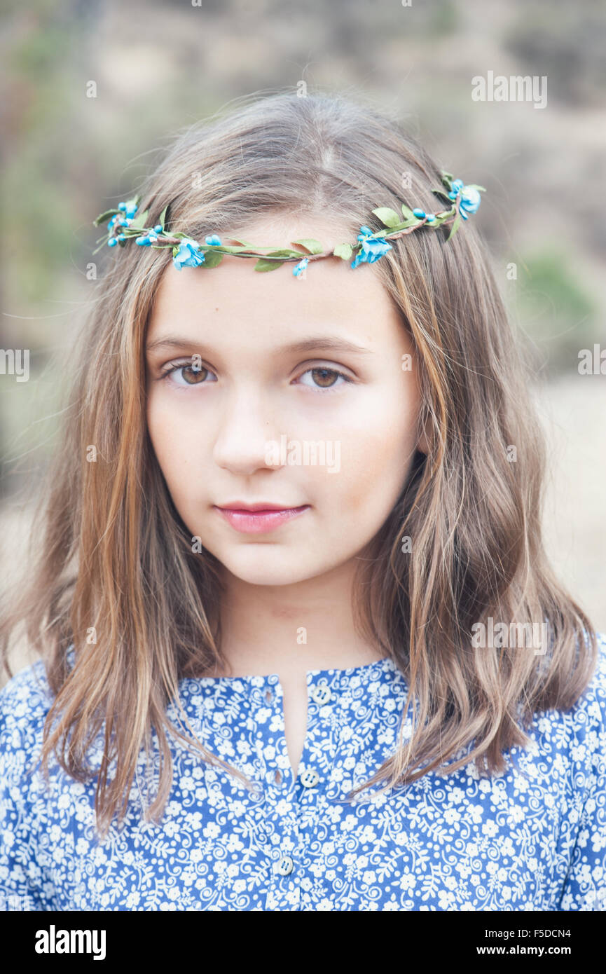 Portrait of a cute girl Stock Photo - Alamy