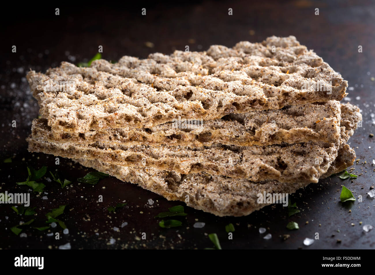 Three grain crispbread hi-res stock photography and images - Alamy
