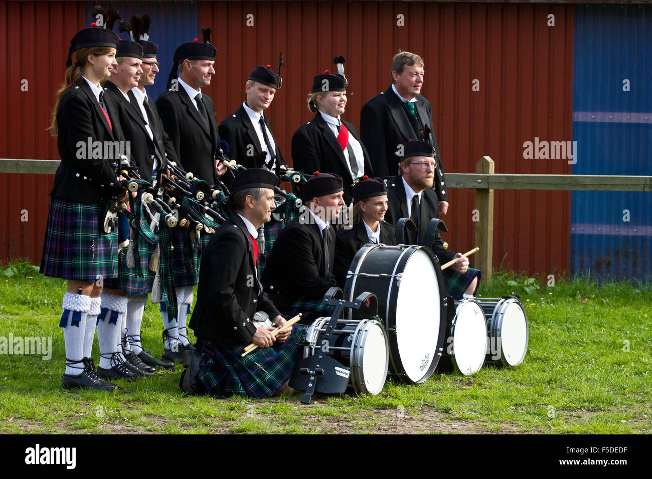 Scotish orchestra in denmark in the summer Stock Photo - Alamy